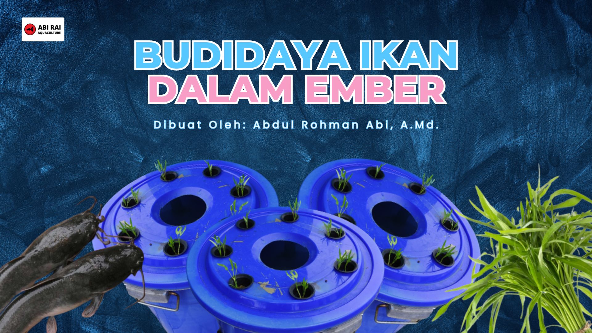 Influencer perikanan Abdul Rohman Abi kenalkan budikdamber kepada ...